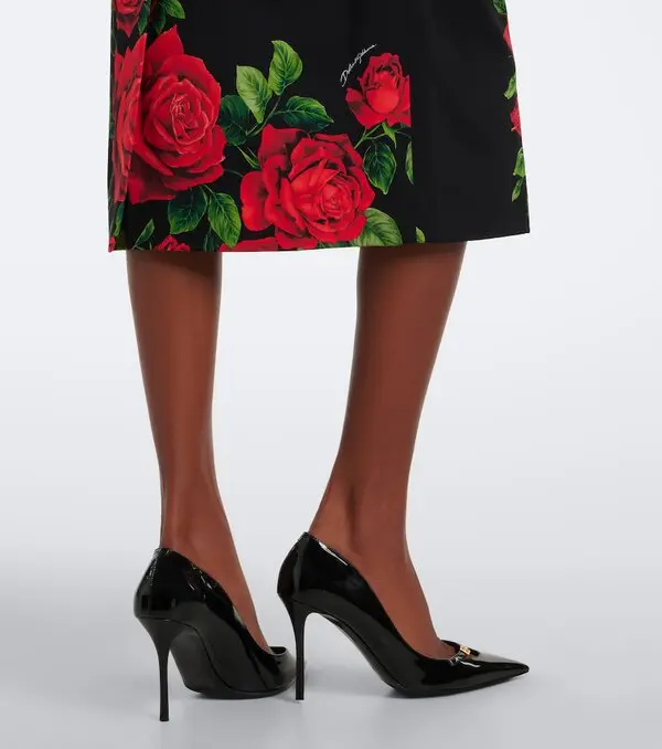 Dolce & Gabbana Floral Pencil Skirt