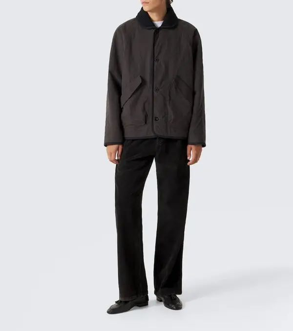 THE ROW Paulo Cotton Corduroy Wide-leg Pants