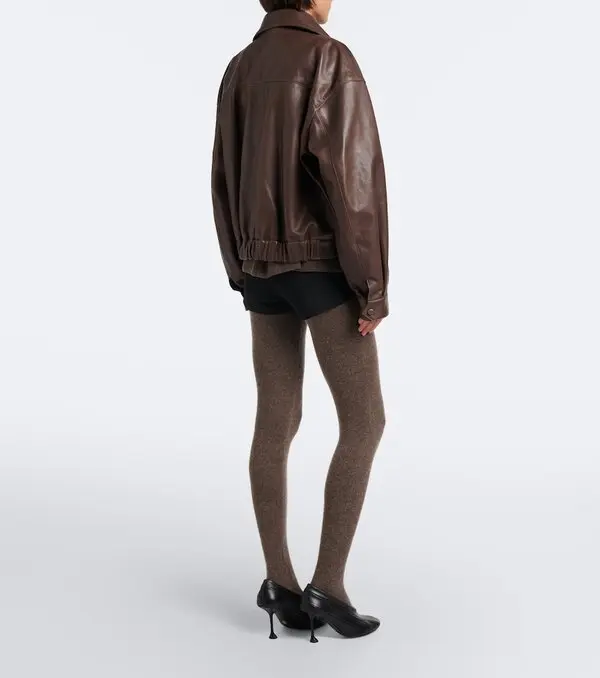 Nour Hammour Cashmere And Wool Tights