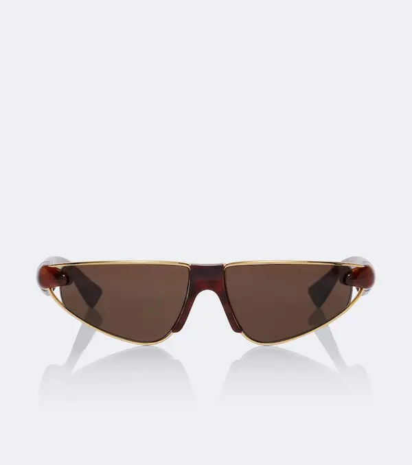 Bottega Veneta Prisma Cat Eye Sunglasses - Brown