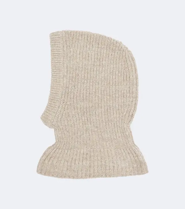LEMAIRE Alpaca And Yak Balaclava - Beige