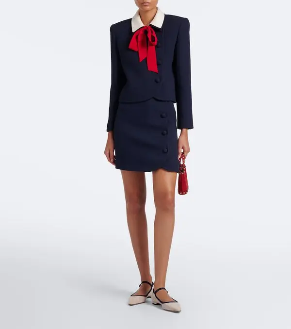Manolo Blahnik Suede Ballet Flats