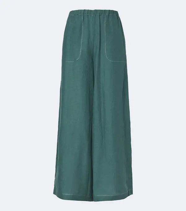 ERES Blouissant Linen Wide-leg Pants
