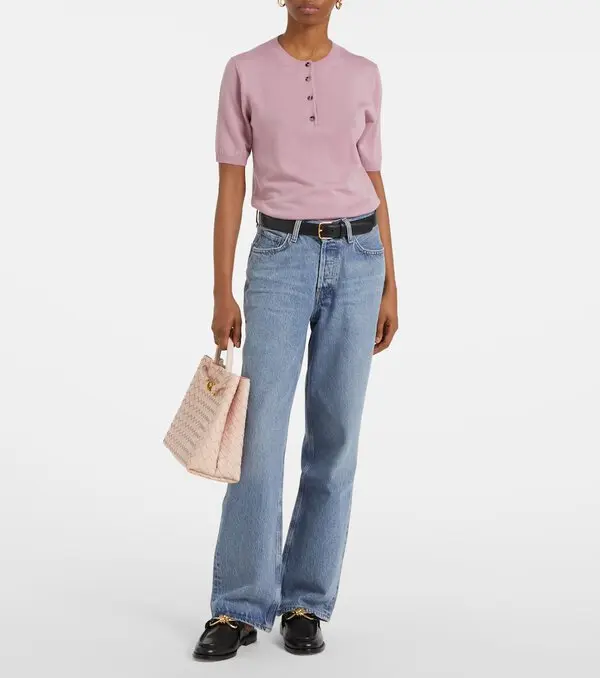 AGOLDE V-waist Baggy Straight Jeans
