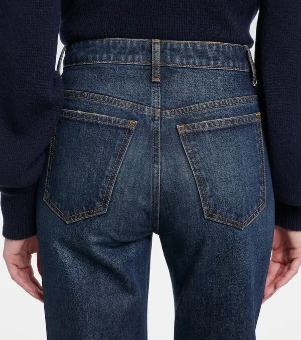 Khaite Abigail High-rise Straight Jeans