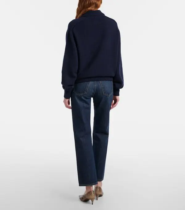 Khaite Abigail High-rise Straight Jeans