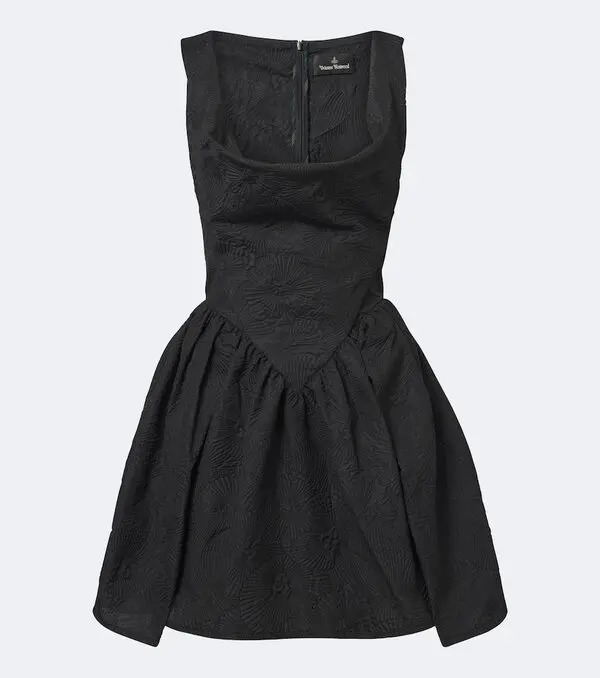 VIVIENNE WESTWOOD Sunday Floral Jacquard Minidress