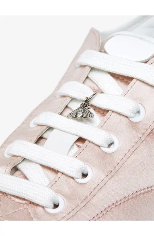 Alexander McQueen Silk Blend Lace-up Sneakers