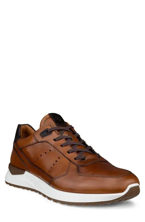 Ecco Astir Neo Leather Dress Sneaker - Saddle