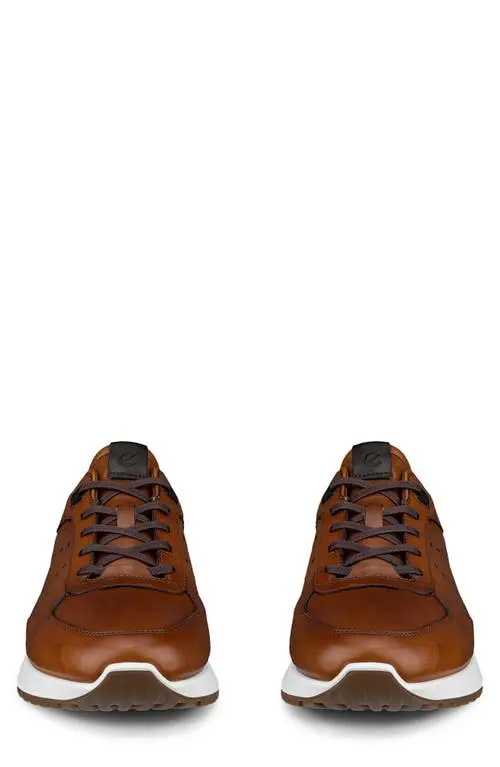 Ecco Astir Neo Leather Dress Sneakers - Saddle