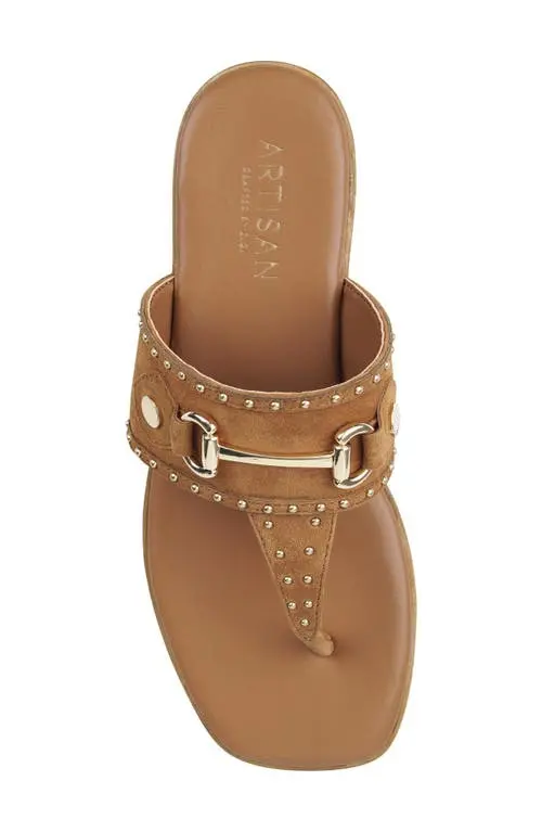 ARTISAN CRAFTED BY ZIGI Lynwood Leather Flip Flop Sandal