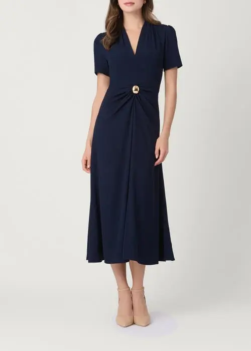Shoshanna Lightweight Stretch Crepe Waldorf Dress