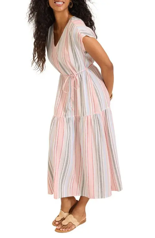 Tommy Bahama Sea Bank Tie Waist Maxi Dress