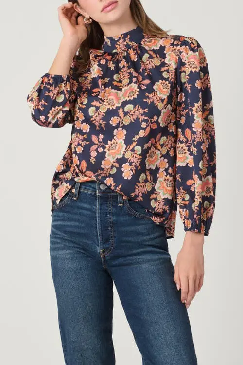 Shoshanna Apollo Floral Tilly Top