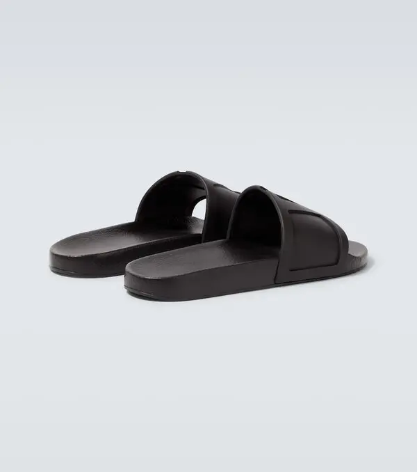 Valentino Garavani Vlogo Slides - Black