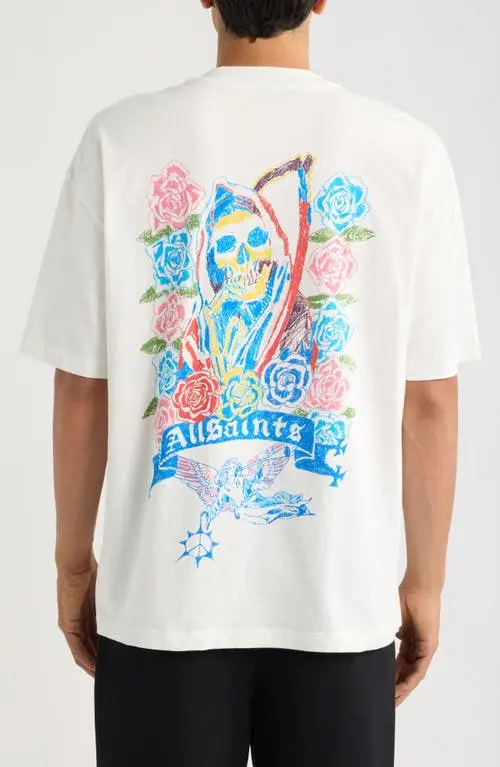 ALLSAINTS Cray Short Sleeve Graphic Organic Cotton T-shirt