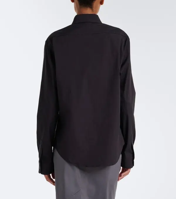Miu Miu Cotton-blend Poplin Shirt