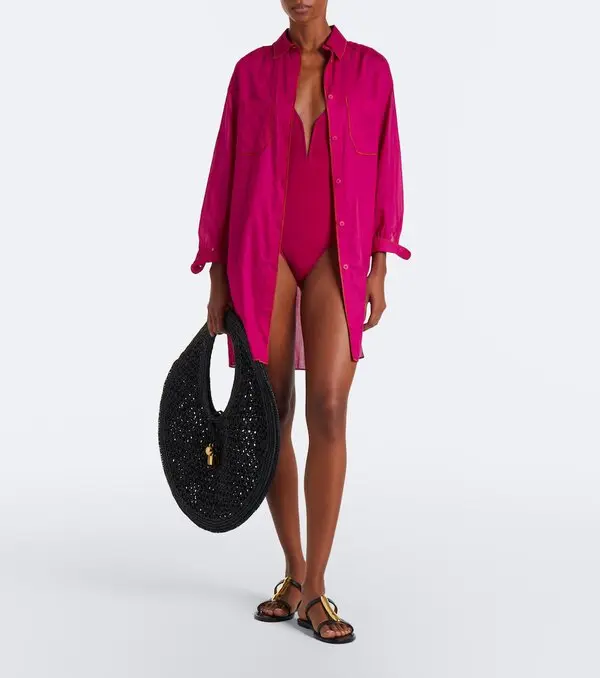 ERES Phare Cotton Voile Shirt Dress