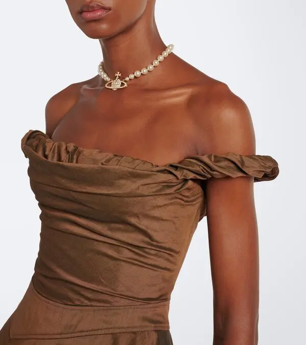 VIVIENNE WESTWOOD Chichi Draped Bustier Dress