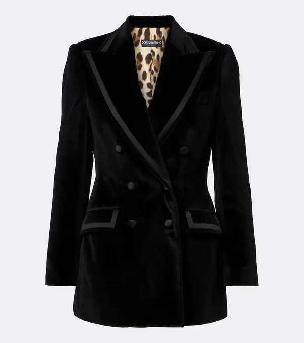 Dolce & Gabbana Velvet Blazer