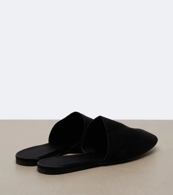 THE ROW Tilda Satin Mules