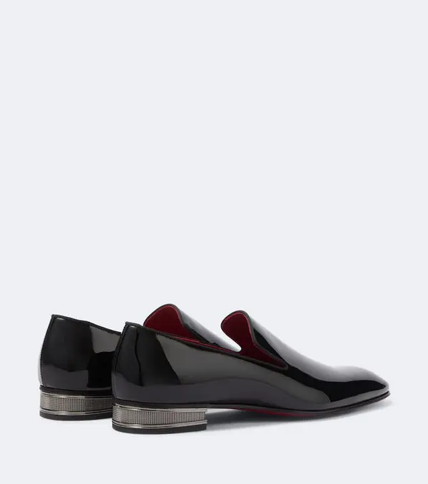 CHRISTIAN LOUBOUTIN Dandelion Galvin Patent Leather Loafers