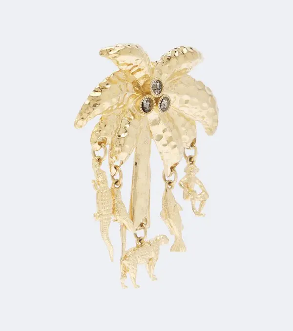 Jacquemus Palmier Embellished Drop Earrings