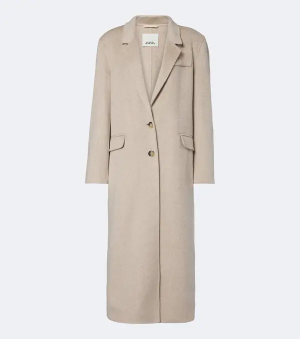 Isabel Marant Étoile Clesa Wool And Cashmere Coat