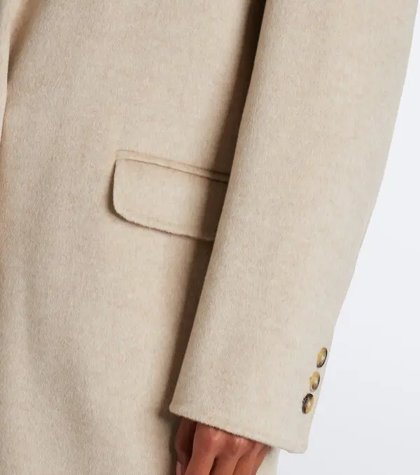 Isabel Marant Étoile Clesa Wool And Cashmere Coat