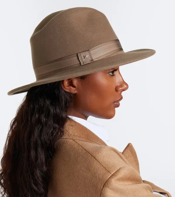 Max Mara Wool And Cashmere Fedora - Beige