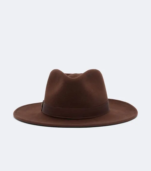Max Mara Wool And Cashmere Fedora - Brown