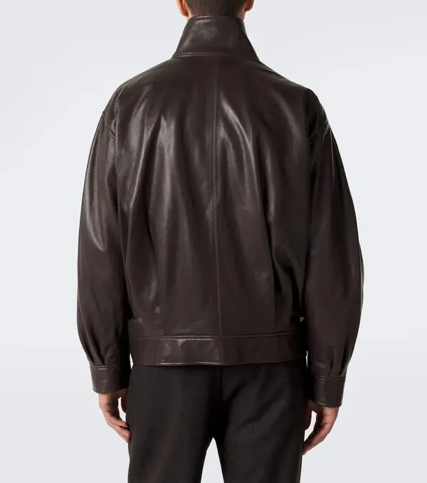 ARMA Paulo Leather Blouson Jacket