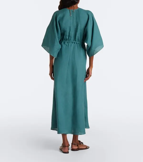 ERES Brilliance Linen Midi Dress