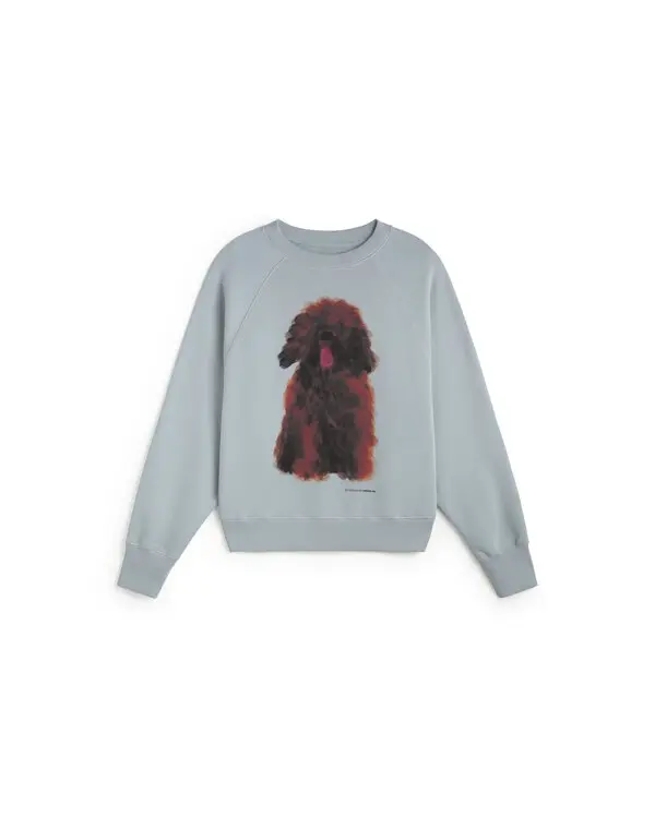 THINKING MU Organic Cotton Pet Graphic Sweatshirt