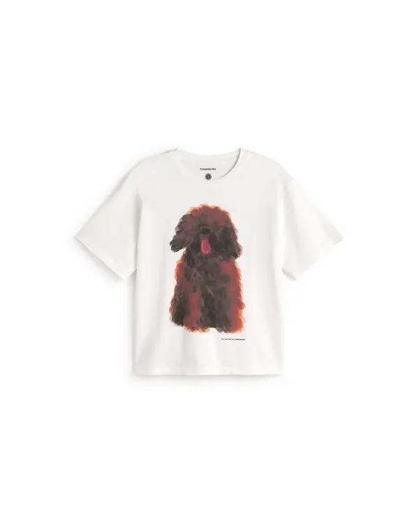 THINKING MU Pet Portrait T-shirt