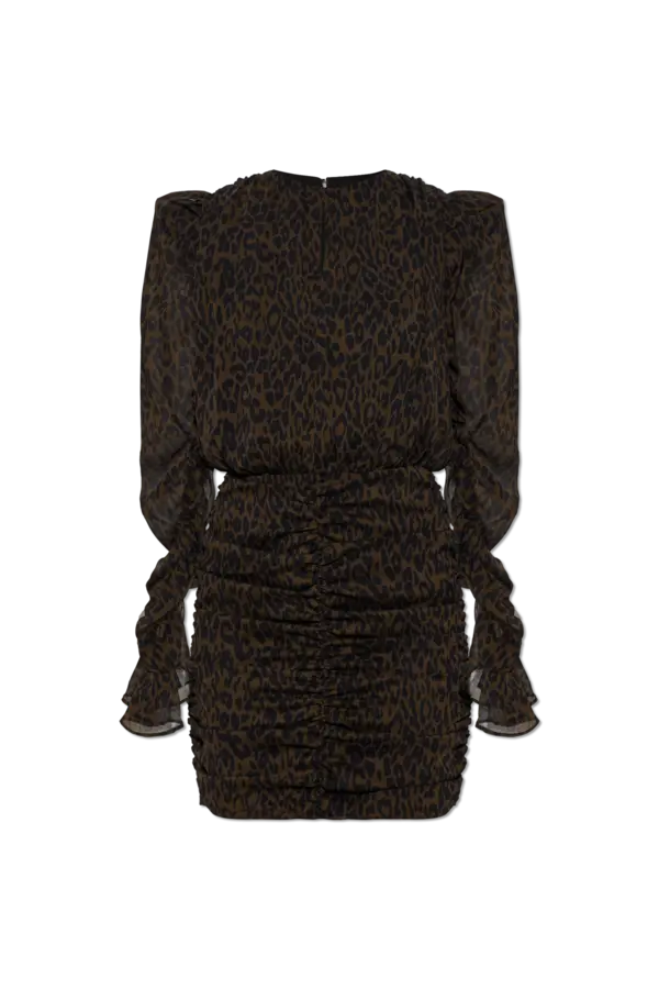ROTATE BY BIRGER CHRISTENSEN Dress With Long Sleeves - Brown