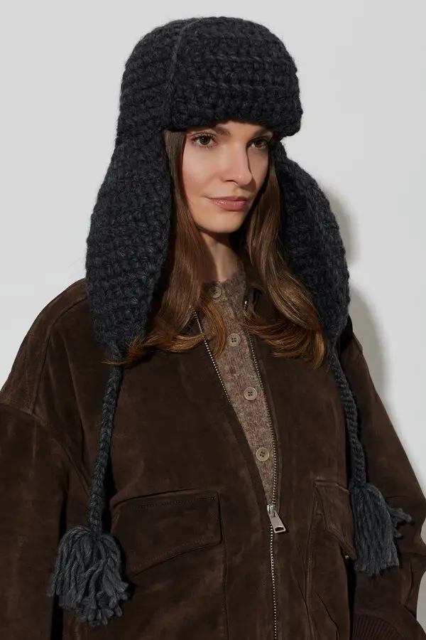 Etro Wool Hat With Ear Flaps