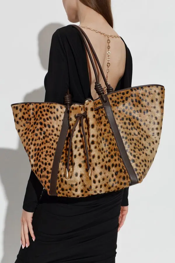 Cult Gaia Leather Bag ‘shuna Large