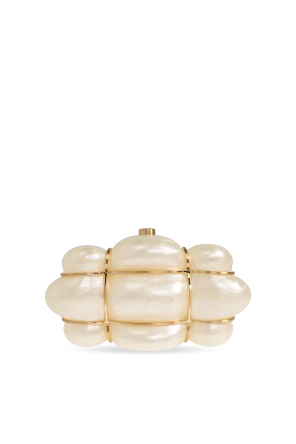 Cult Gaia Bolla’ Clutch - Cream