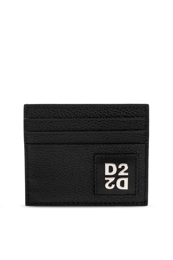 Dsquared2 Leather Card Holder With Logo