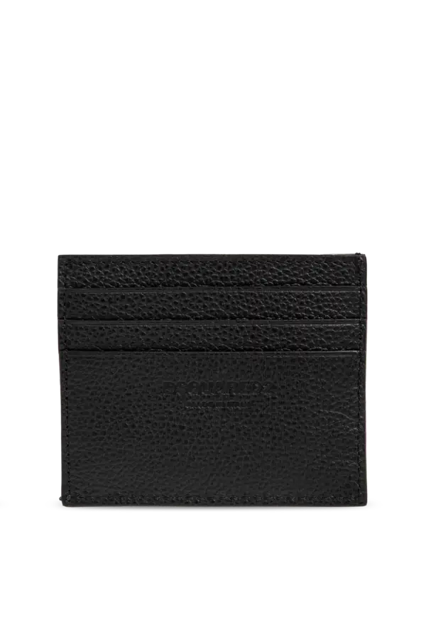 Dsquared2 Leather Card Holder With Logo