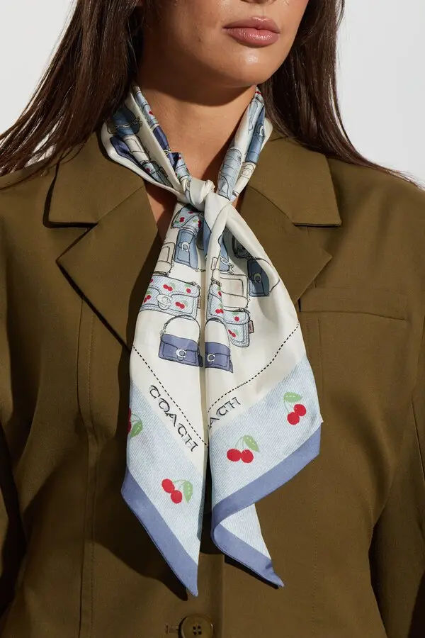 COACH Silk Scarf