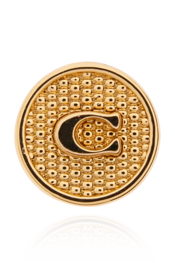 COACH Earrings With Logo