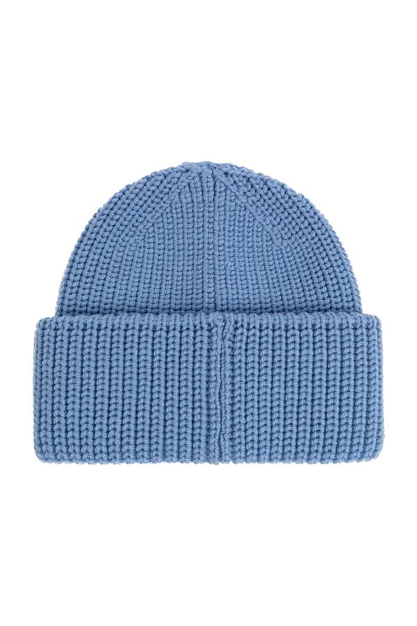 Dsquared2 Wool Beanie With Sewn-on Logo