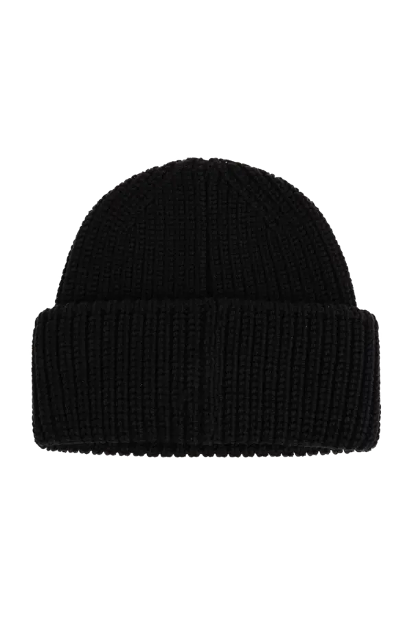 Dsquared2 Wool Beanie With Sewn-on Logo