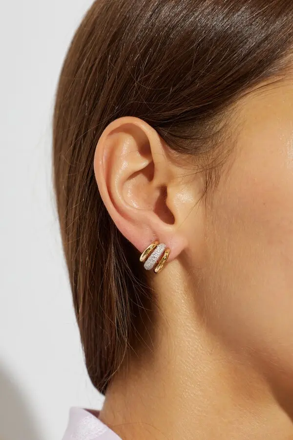 Kate Spade New York Earrings With Shimmering Crystals
