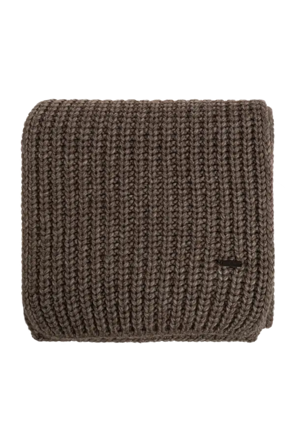 Dsquared2 Wool Scarf With Sewn-in Logo