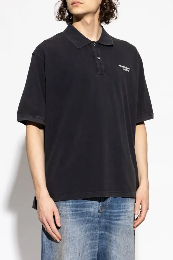 Acne Studios Polo With Logo