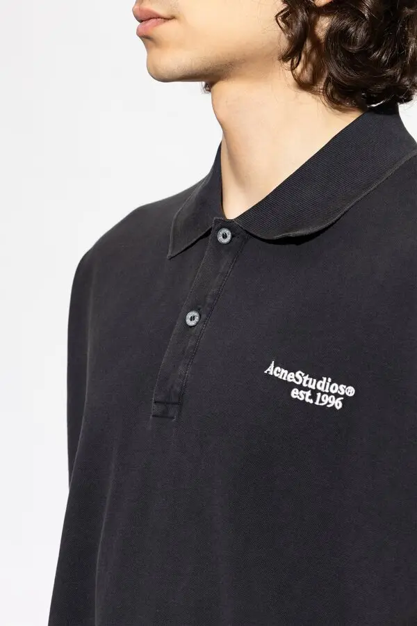 Acne Studios Polo With Logo
