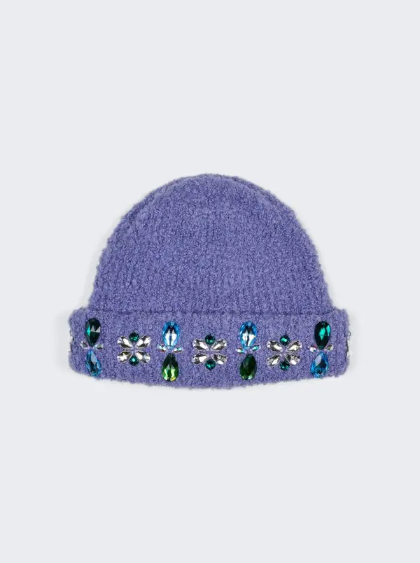 MELROSE HIGH X Lotto Crown Of Cairo Beanie Monarch And - Blue